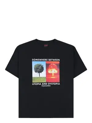 PLEASURES Somewhere Graphic T-shirt - Black