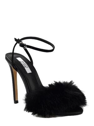 ZIGI ZIGI Sharrise Faux Fur Stiletto Sandals