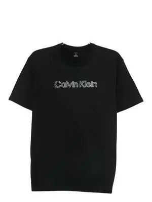 Calvin Klein Logo-print T-shirt - Black