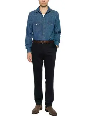 Incotex Slim-fit Tailored Trousers - Blue