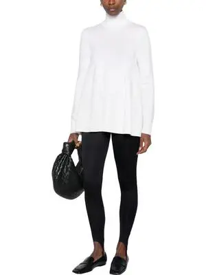 TOTEME TOTEME Ribbed Knit Turtleneck Sweater