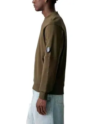 C.P. COMPANY C.P. Company Crew Neck Sweater With Lens Detail