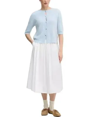 OUI Button-up Cardigan - Blue