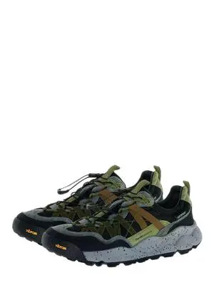 FLOWER MOUNTAIN Iwano 2 Suede Sneakers - Grey