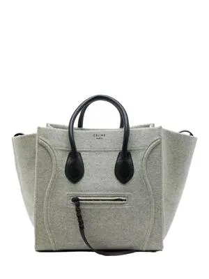 Celine Celine Medium Phantom Luggage Tote Bag Grey