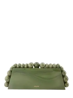 Cult Gaia Cult Gaia Eos Lungo Clutch Green