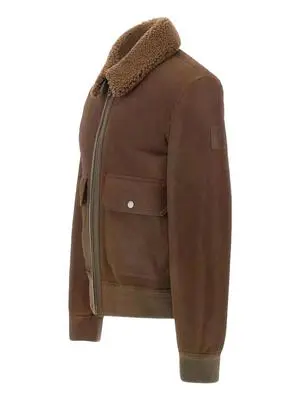 Belstaff Belstaff Northwind Shearling Jacket Brown