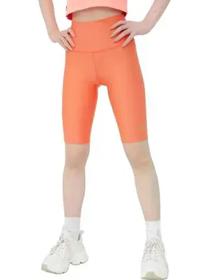 P.E Nation Scoreline Cycling Shorts - Orange