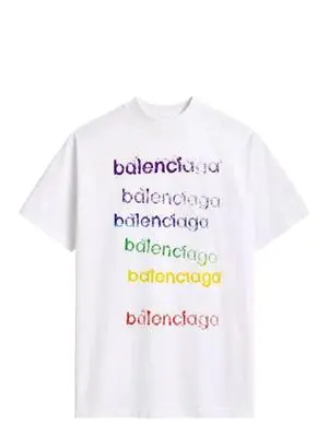 Balenciaga Logo-print T-shirt - White