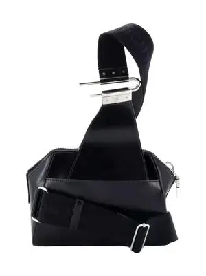 Givenchy Antigona U Crossbody Bag In Leather - Black