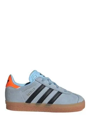 Adidas Gazelle Comfort Closure Sneakers - Clear Sky Blue/core Black/solar Orange