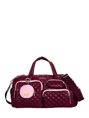 Mz Wallace X Splits59 Duffle Bag - Dark Cherry/rose
