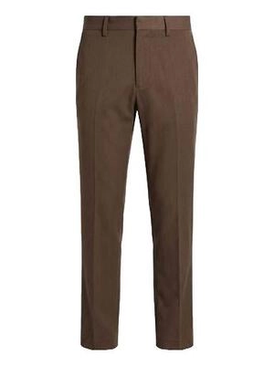CRUNA Virgin Wool And Polyamide Tapered Pants - Beige