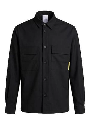 SPIEWAK Shirt Size Polyester, Wool, Elastane - Black
