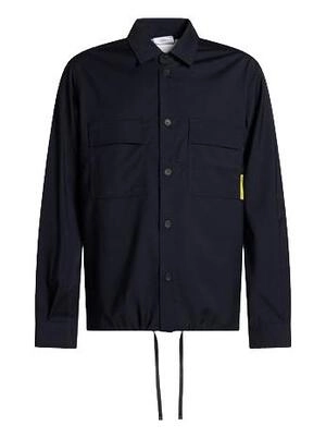 SPIEWAK Shirt Size Polyester, Wool, Elastane - Blue