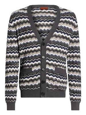 MISSONI Missoni Intarsia-Knit Wool And Cotton Cardigan