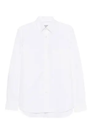 Canali Point-collar Shirt - White