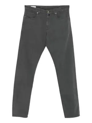 Incotex Belt-loop Five-pocket Trousers - Grey