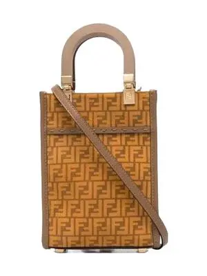 Fendi Sunshine Mini Bag - Brown