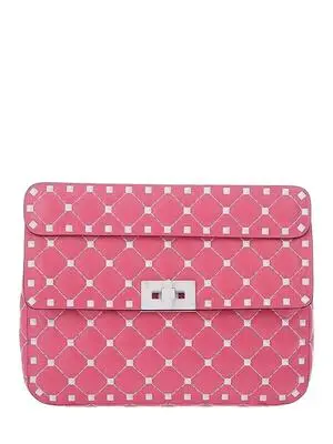 Valentino Garavani Spike Shoulder Bag - Red
