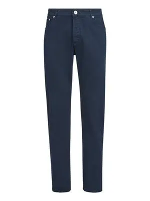 Brunello Cucinelli Comfort Denim Straight Jeans - Blue