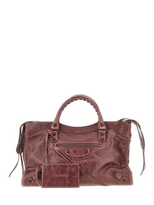 Balenciaga BALENCIAGA Arena Leather Medium 'Le City' Bag Red