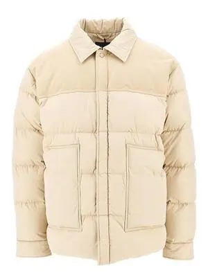 Herno HERNO LAMINAR Cotton-Blend Down Jacket Beige