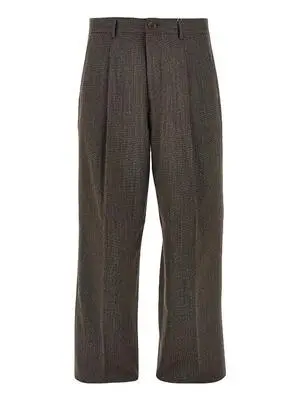 WAX LONDON WAX LONDON Piper Wool-Blend Wide Leg Trousers