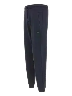 EA7 Drawstring-waist Track Pants - Blue
