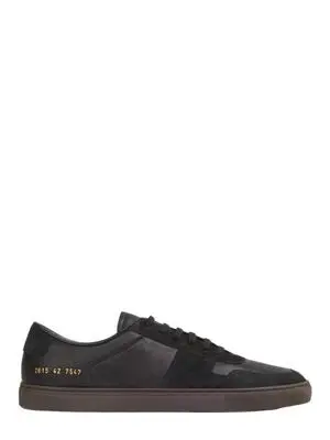 COMMON PROJECTS Panelled Sneakers - Black