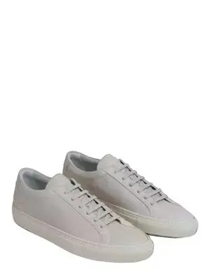 COMMON PROJECTS Common Projects Low-Top Leather Sneakers Grey