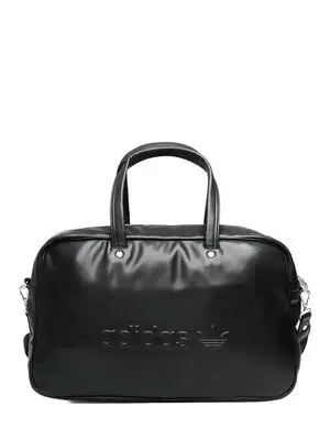 Adidas Logo Debossed Holdall Bag - Black