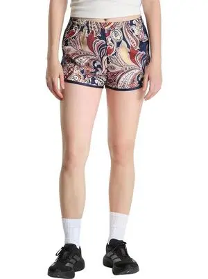 Adidas X Liberty London Paisley Print Sprinter Shorts - Blue