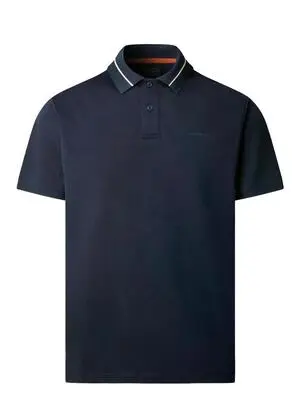 HACKETT  Short-sleeve Cotton Polo Shirt - Blue