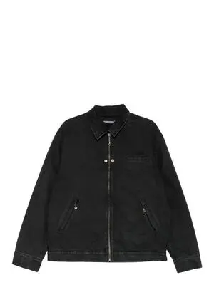 Undercover Faded Zip-up Jacket - Black