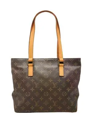 LOUIS VUITTON Monogram Canvas Cabas Piano Tote Bag - Brown
