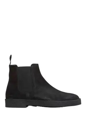 COMMON PROJECTS Suede Chelsea Boots - Black