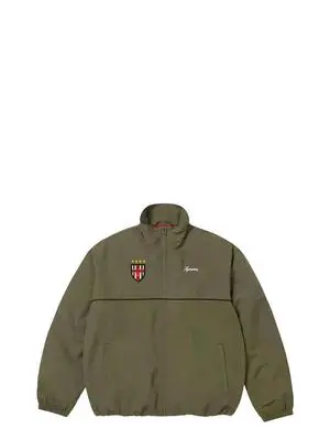 Supreme Cross Logo-print Track Jacket - Green