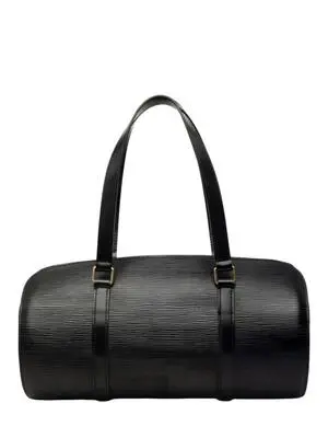 LOUIS VUITTON Epi Soufflot Handbag - Black