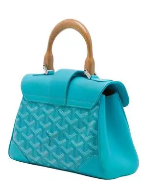 Goyard Mini Saigon Souple Satchel - Blue
