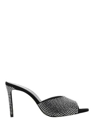 PARIS TEXAS Paris Texas Embellished Open Toe High Heel Sandals