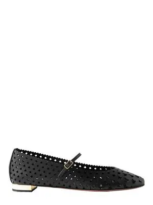 AQUAZZURA Amourose Ballet Flats - Black