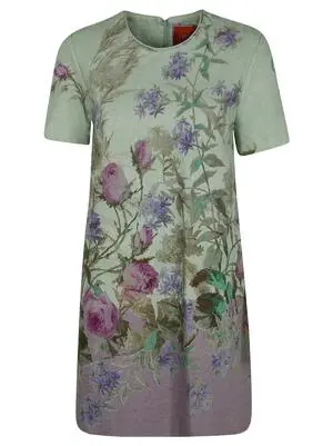 La DoubleJ Floral Print Mini Dress - Heathplace
