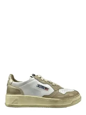 AUTRY Medalist Super Vintage Low-top Sneakers - Nude