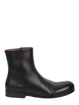 Marsèll Capozucca Round-toe Zip Up Ankle Boots - Black