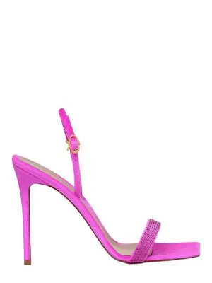GIANVITO ROSSI Gianvito Rossi Rhinestone Embellished Leather Sandals