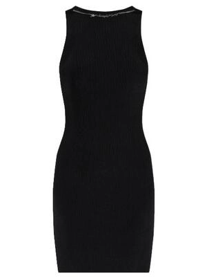 DIESEL® Knitted Sleeveless Mini Dress - Black