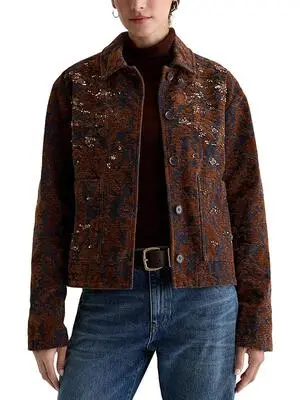 Ag Bailey Embellished Jacket - Bronze Beat