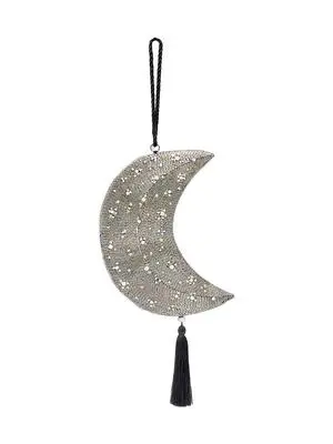 SIMONMILLER Beaded Crescent Wristlet - Black/silver