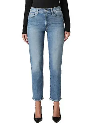 Paige Reece High Rise Slim Leg Ankle Jeans - Arches